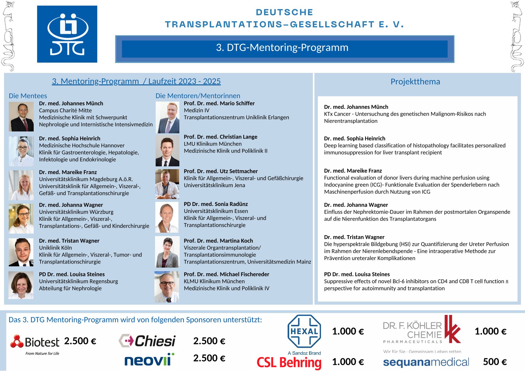 3. DTG-Mentoring-Programm